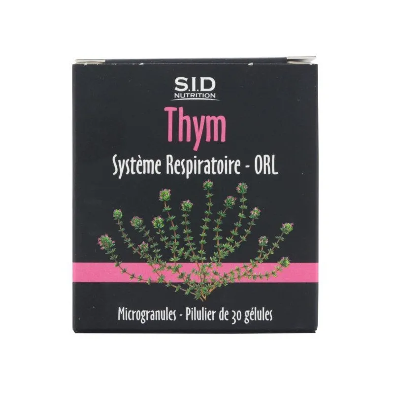SID Nutrition Thym 30 Gélules